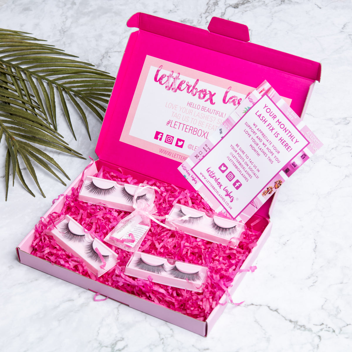 SUBSCRIPTION BOXES – Letterbox Lashes